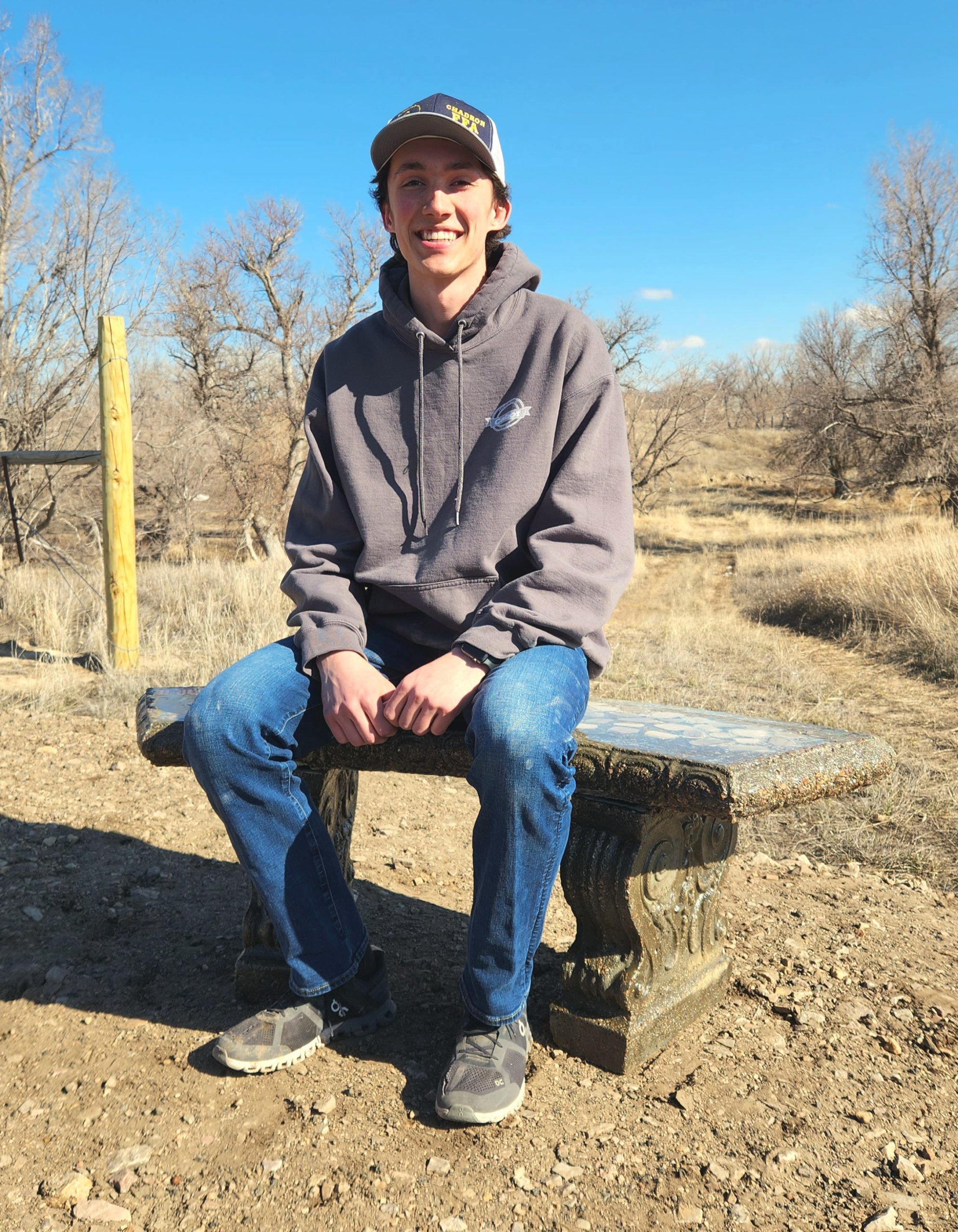 Parker Fisher Completes Cowboy Trail Connection Bench – KCSR / KBPY