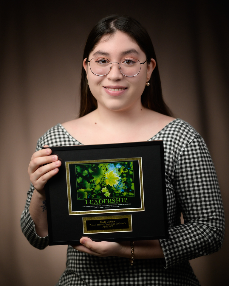 Campos Named Project Strive/TRiO Student of the Month – KCSR / KBPY