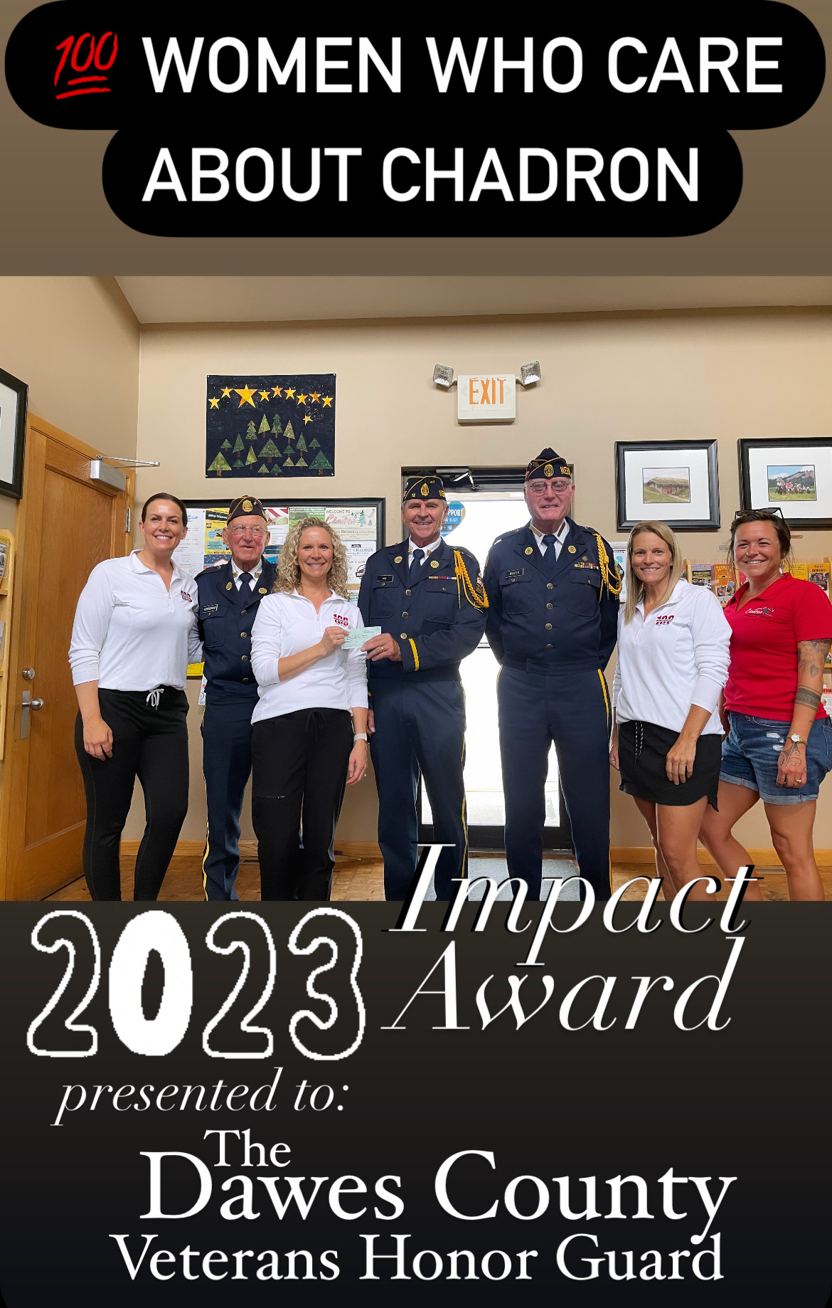 100 Women Who Care About Chadron 2023 Impact Award – KCSR / KBPY
