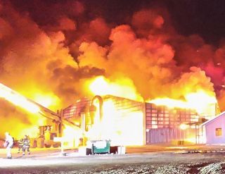 Fire Destroys Timberwest Manufacturing Plant In Rapid City – KCSR / KBPY