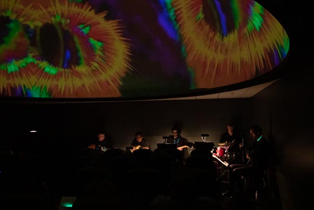 CSC Guitar Ensemble Collaborates with Art Students – KCSR / KBPY