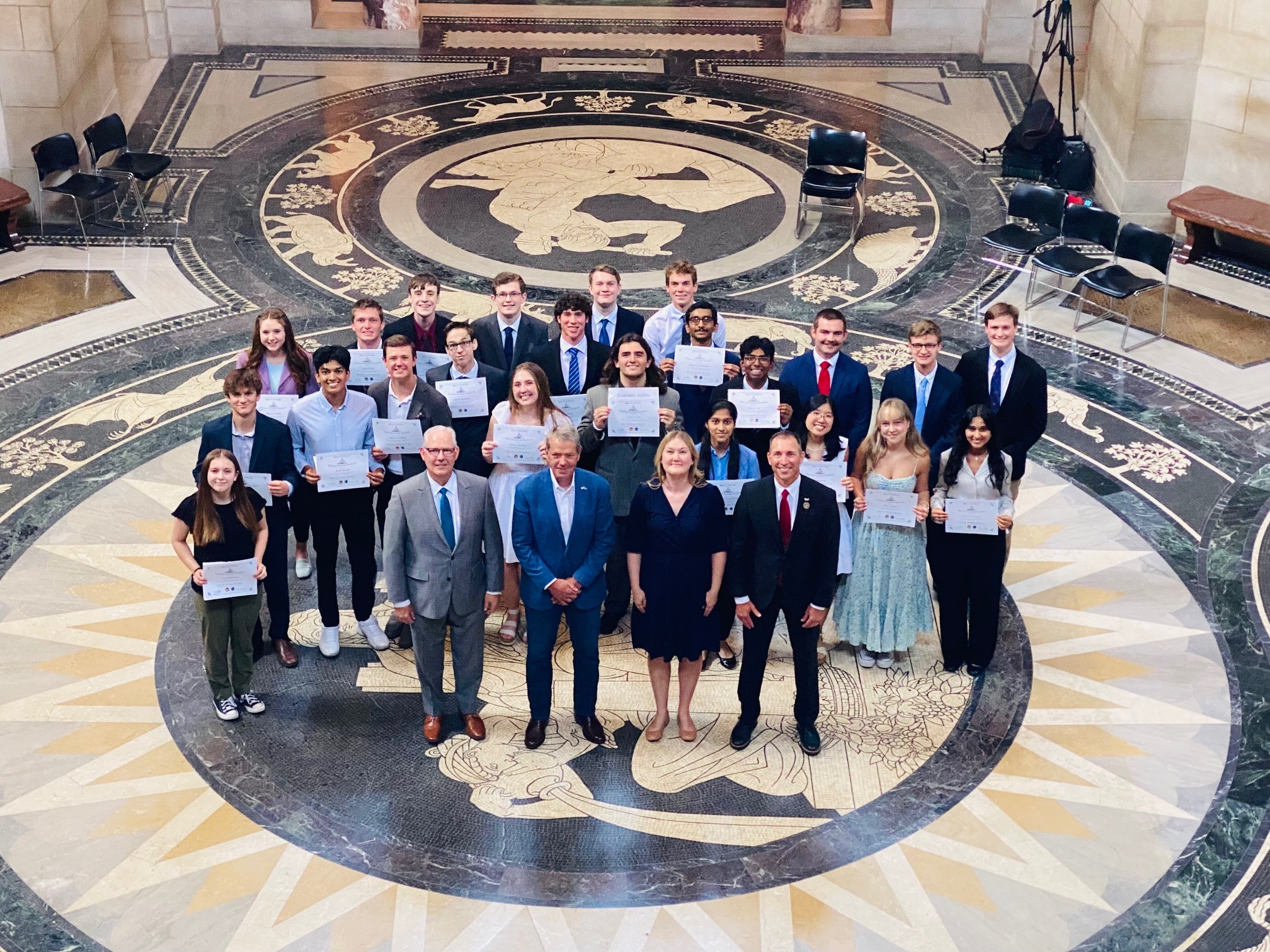 Gov. Pillen, Nebraska Department of Education Recognize 28 Students for ...