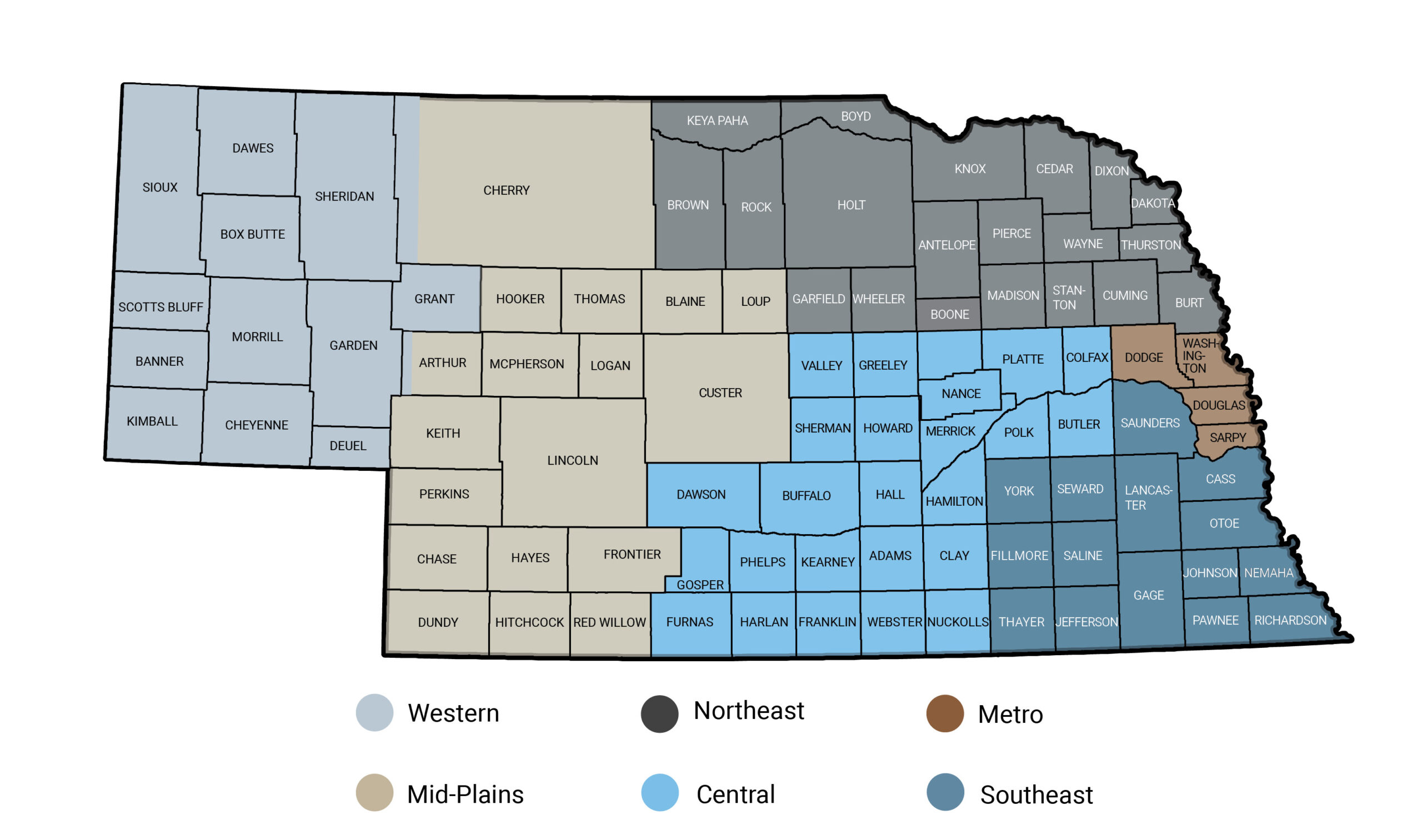 Governor’s Office, DED, and Nebraska Chamber Kick Off “6 Regions, One ...