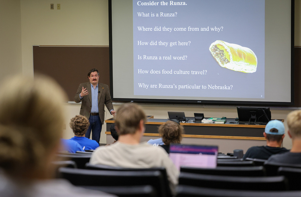 Consider the Runza: UNK professor uses popular fast-food item to teach ...