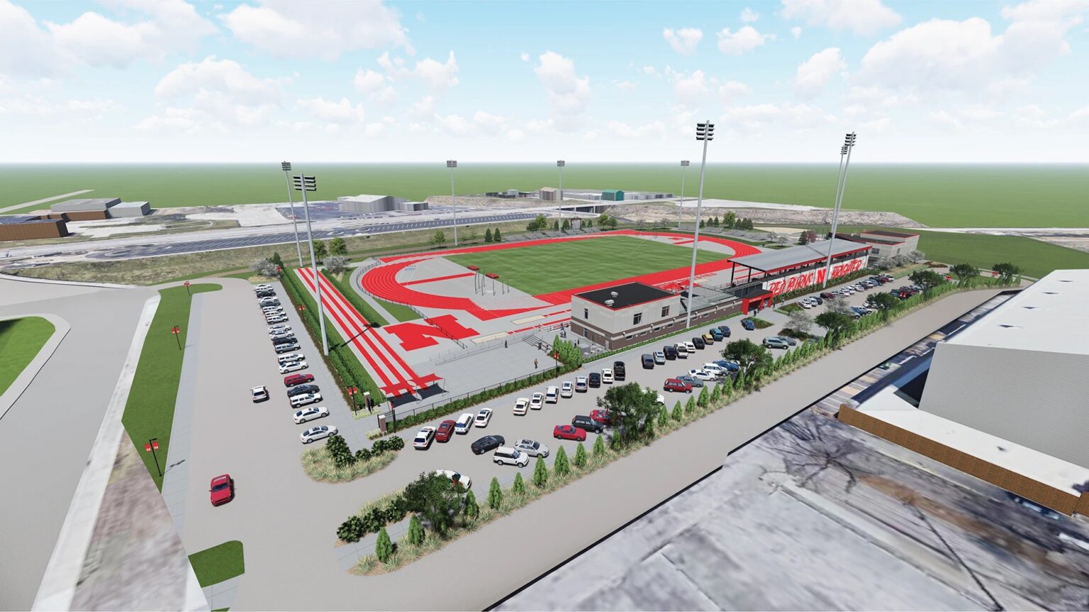 Nebraska Athletics Breaks Ground on New Track and Field Complex Track ...