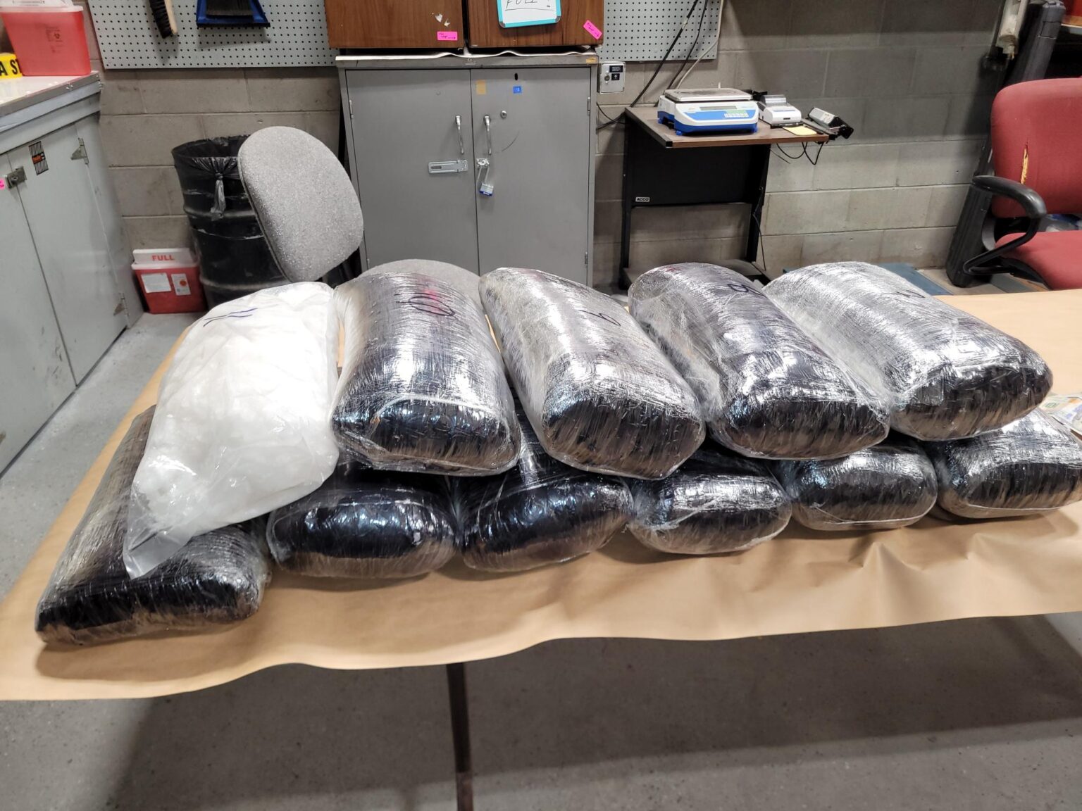 Troopers Find Nearly 200lbs of Meth, Marijuana in Two Traffic Stops ...