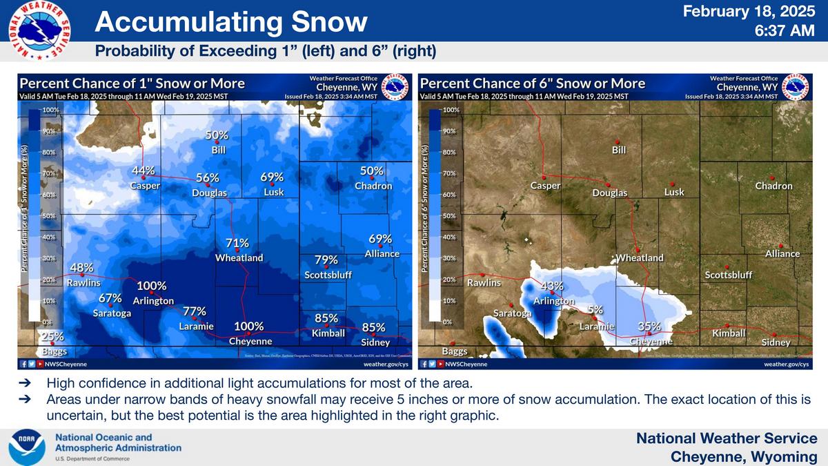 NWS Cheyenne: Decision Support Packet Update – Locally Heavy Snowfall ...