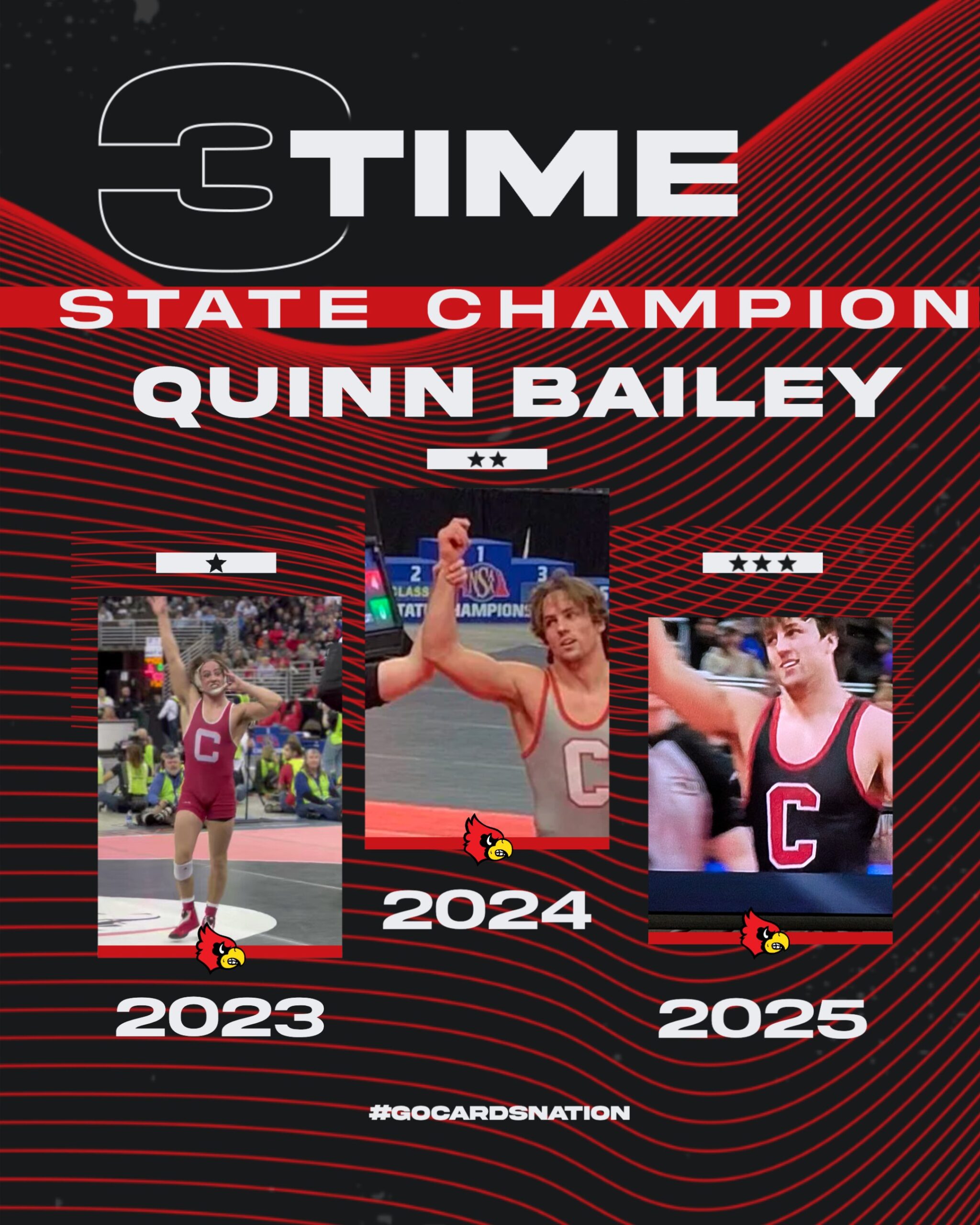 Quinn Bailey-The First Chadron Three Time State Wrestling Champion ...