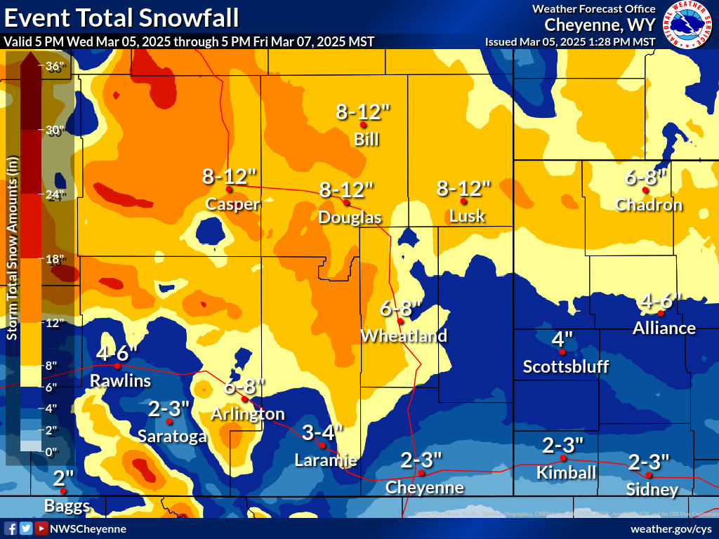 Severe Winter Weather Expected To Blanket Area On Thursday – KCSR / KBPY