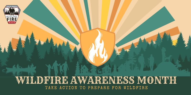May is Wildfire Awareness Month in South Dakota – KCSR / KBPY
