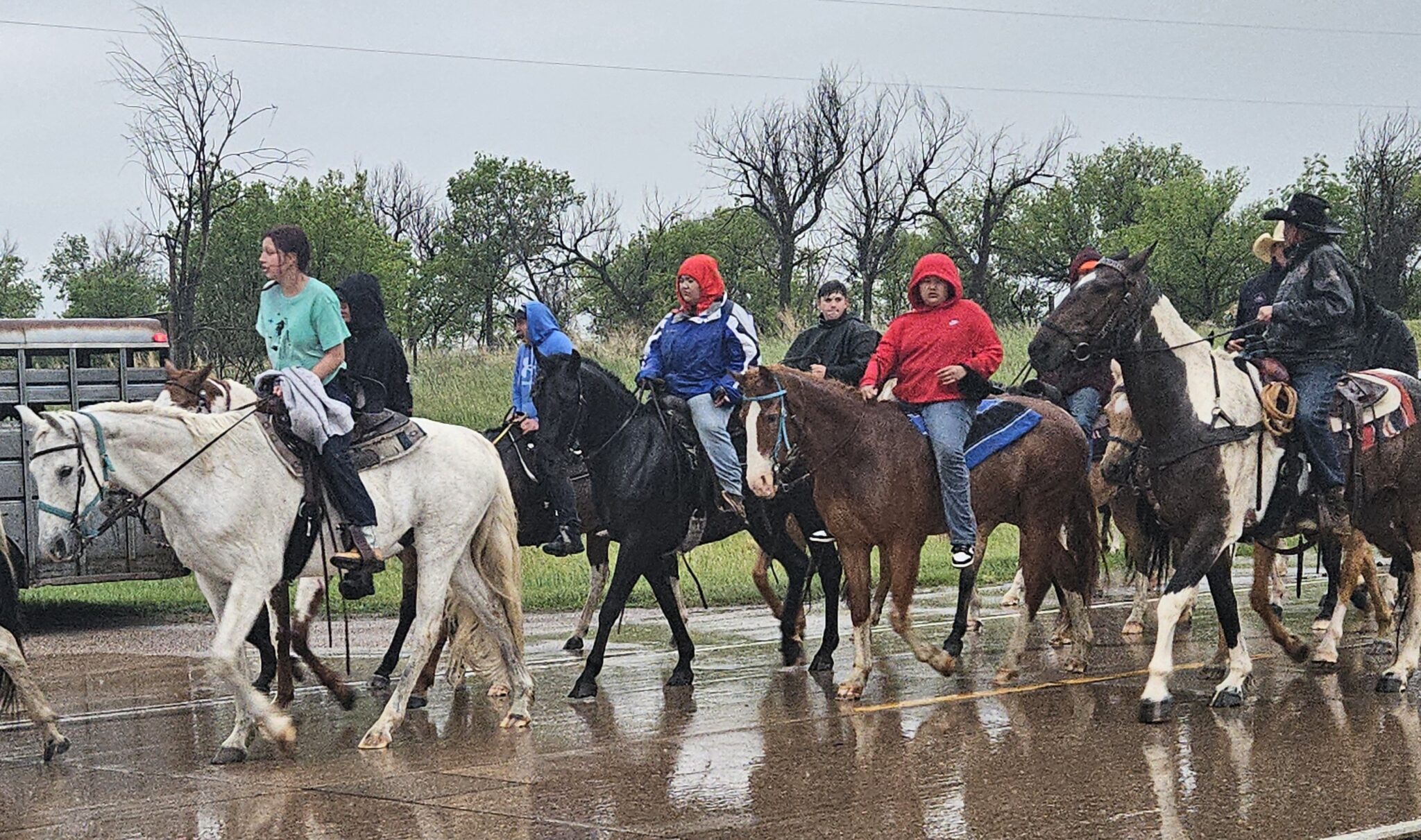 Riders Endure Elements For Memorial – KCSR / KBPY