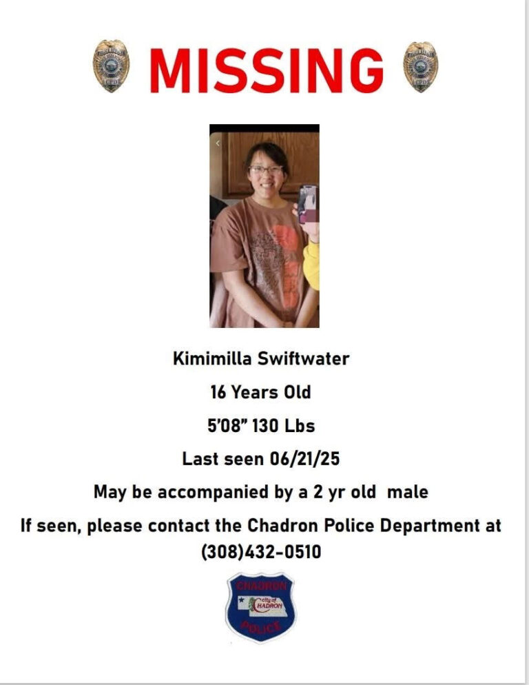 Chadron PD on the Lookout for Missing Juvenile – KCSR / KBPY