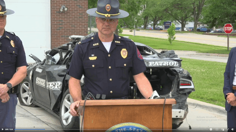NSP Addresses Trend of Motorists Striking Trooper Cruisers – KCSR / KBPY