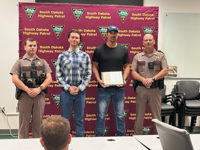 SDHP Presents Life Saving Award – KCSR / KBPY