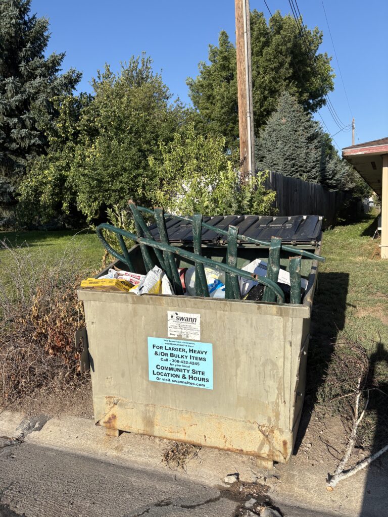 SWANN Finds Another Improper Item, Dumpster Closed Until Resolved ...