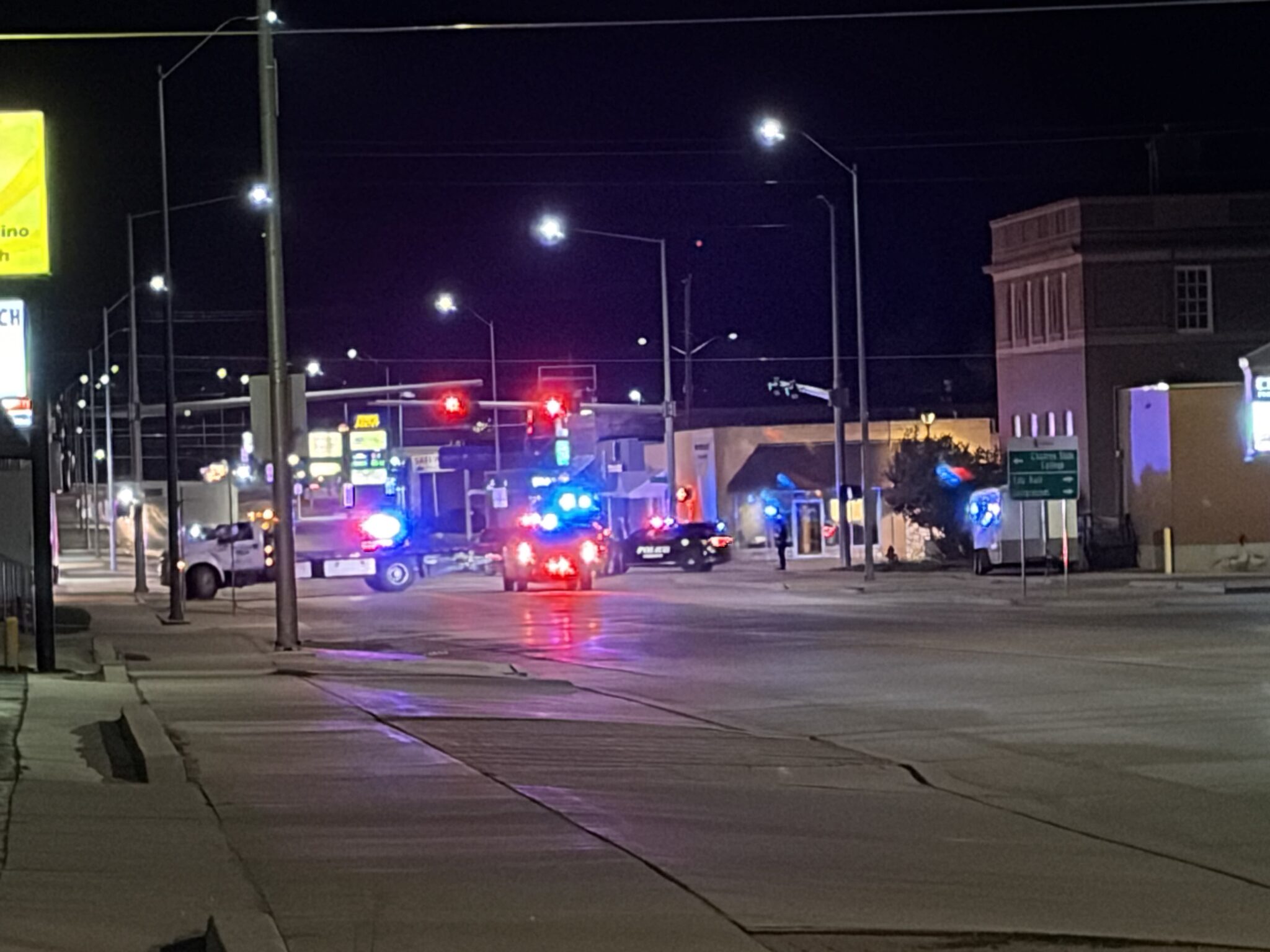 Motor Vehicle Accident Takes Up Downtown Intersection Tuesday Evening ...