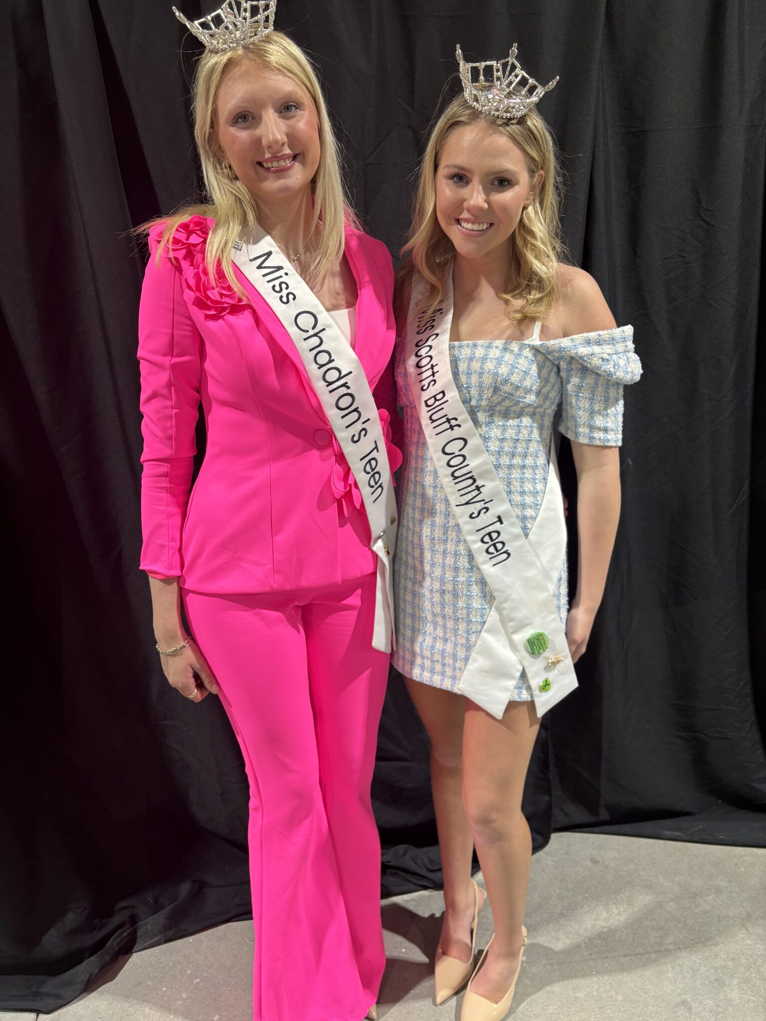 Miss Chadron and Miss Scottsbluff make an appearance at Health Night ...