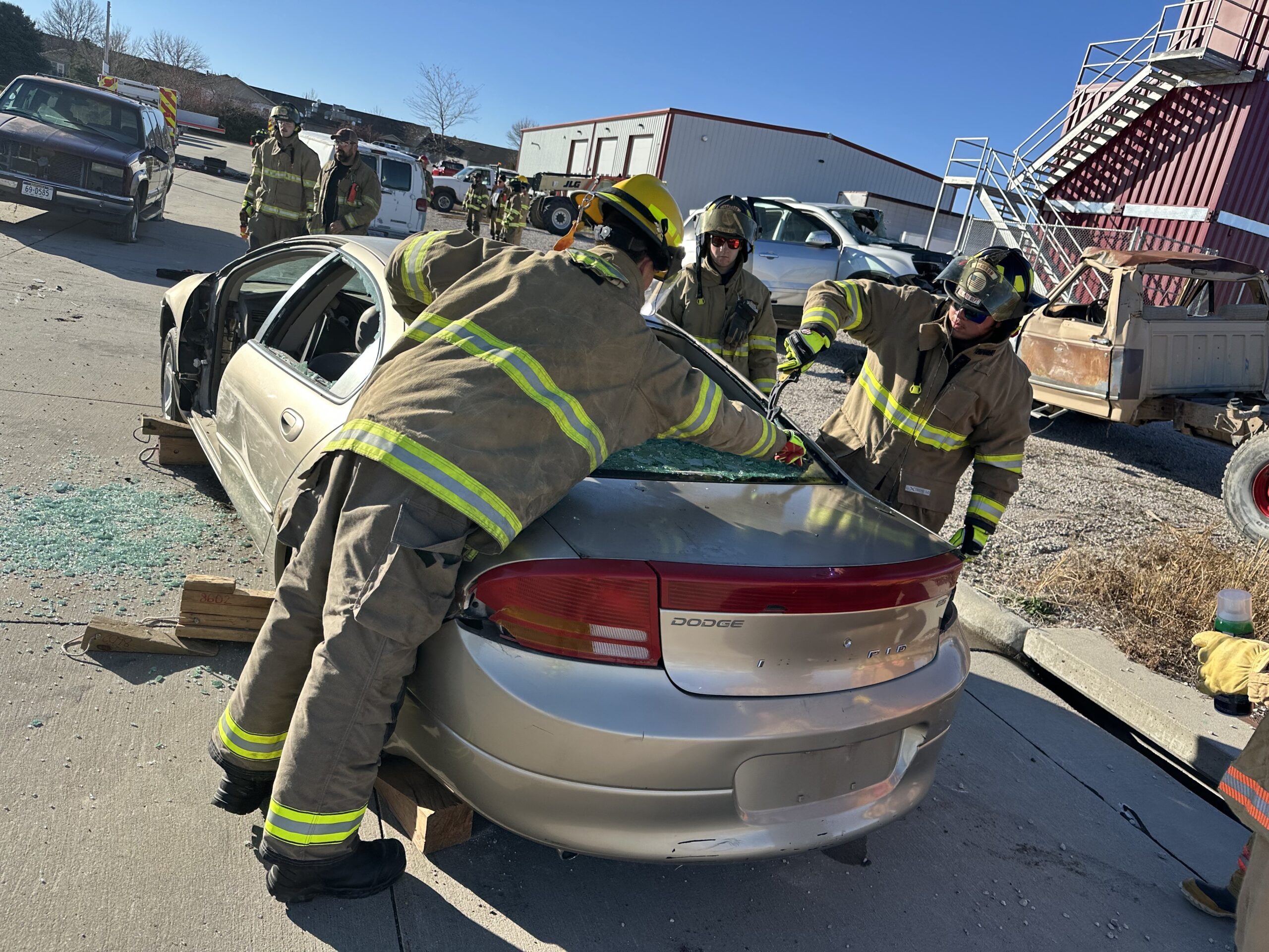 Chadron Volunteers Spend Weekend Training for Auto Accidents – KCSR / KBPY