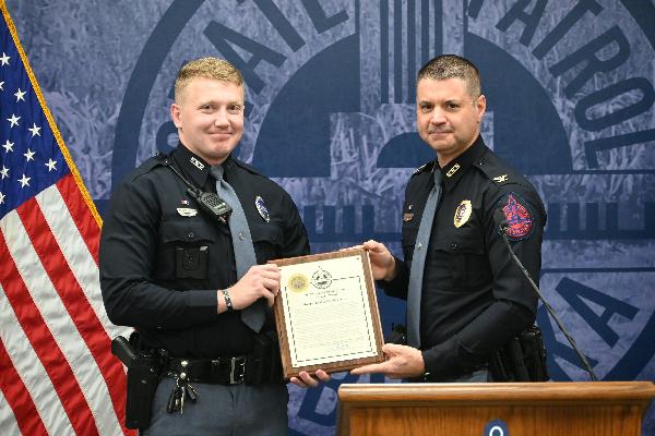 Nebraska State Trooper Receives Life Saver Award – KCSR / KBPY