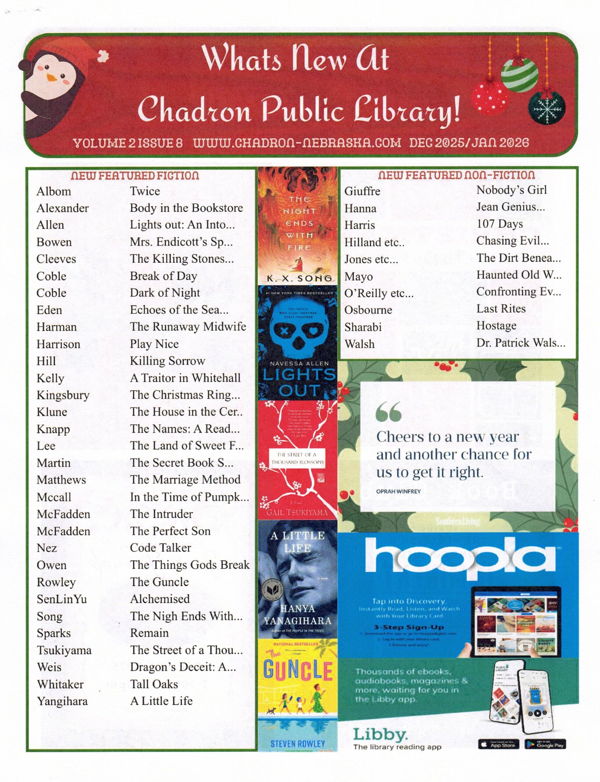 Chadron Public Library Programs – KCSR / KBPY
