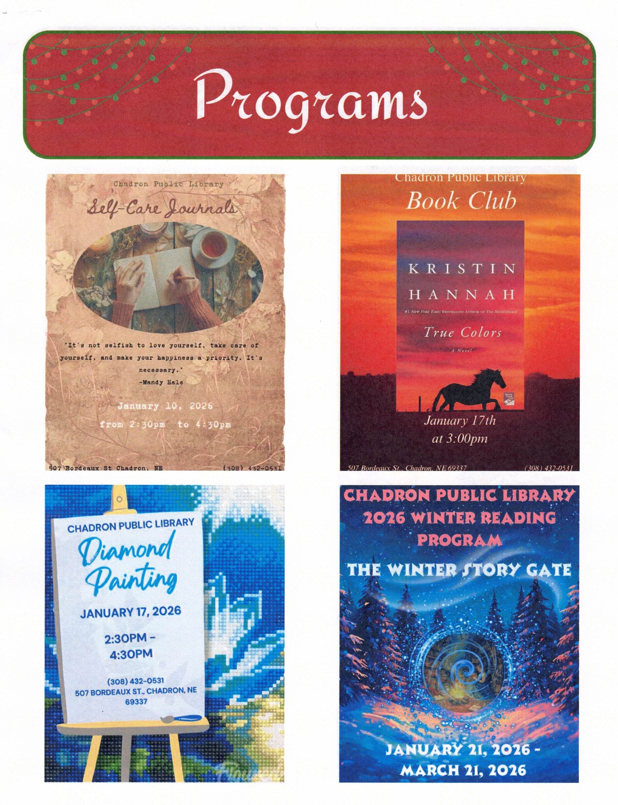 Chadron Public Library Programs – KCSR / KBPY
