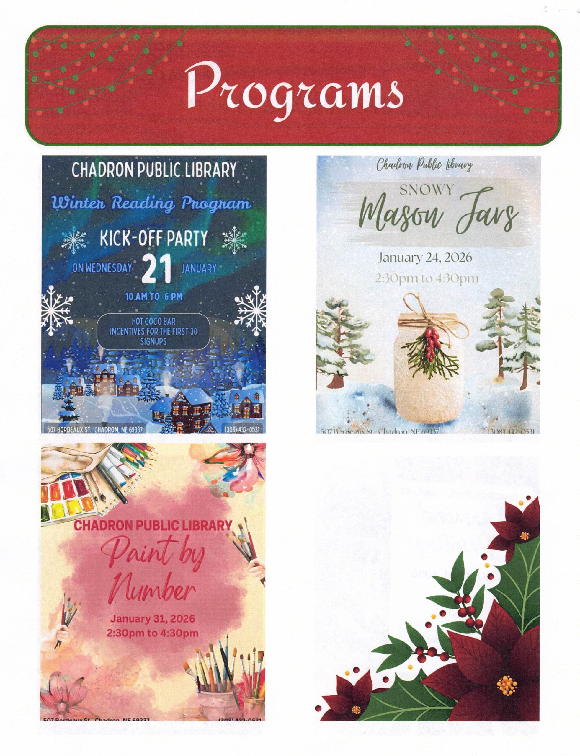 Chadron Public Library Programs – KCSR / KBPY