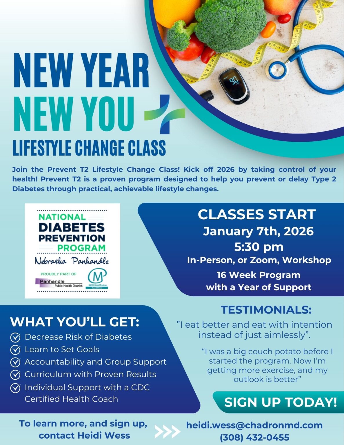 New Year New You Lifestyle Change Class – KCSR / KBPY