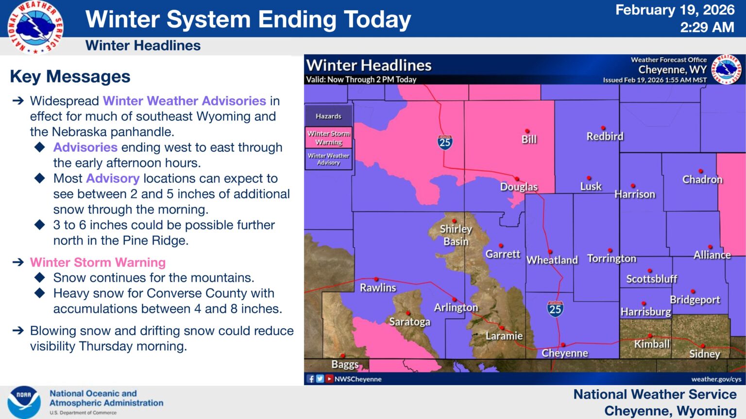NWS Cheyenne – Winter Weather Decision Support Packet – KCSR / KBPY