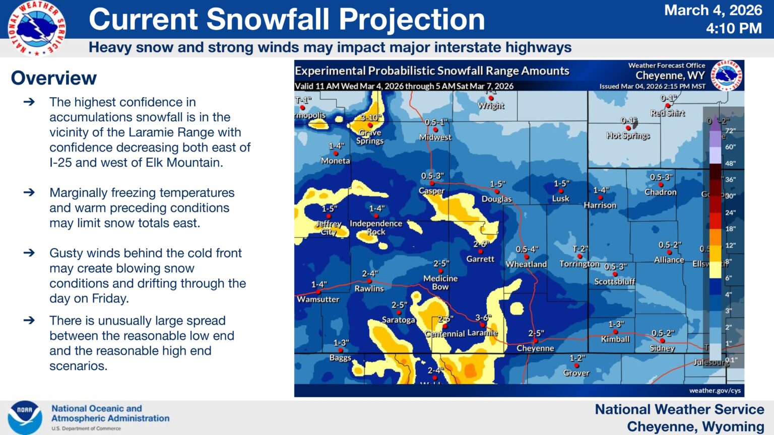 NWS Cheyenne: Winter Weather Decision Support Packet – KCSR / KBPY