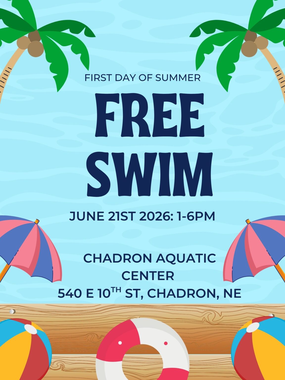 Free Swim Day! 6/21 – KCSR / KBPY