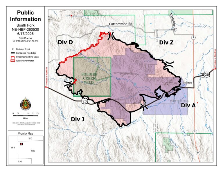 South Fork Fire Update (6/17) – KCSR / KBPY